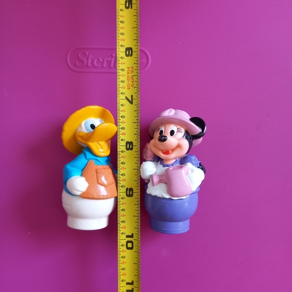 arco | Toys | Vintage Disney Arco Minnie Mouse Donald Duck Figures Toy ...